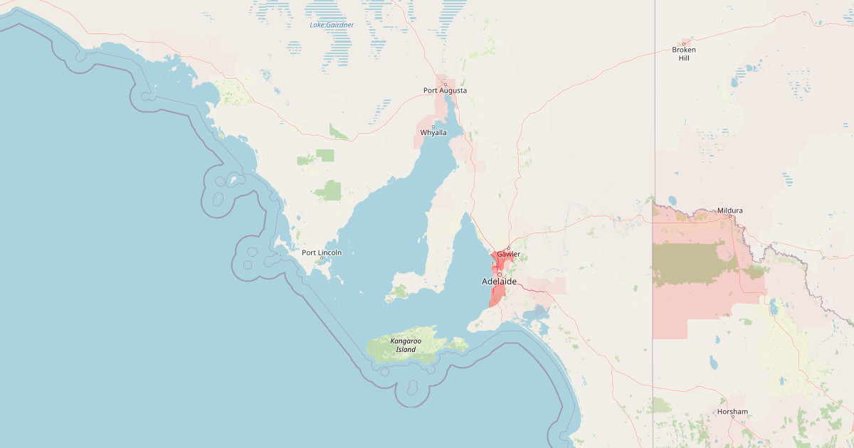 Crime Map of South Australia - RedSuburbs