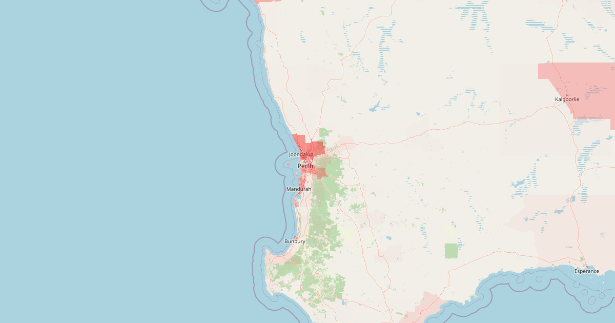 Crime Map of Western Australia - RedSuburbs